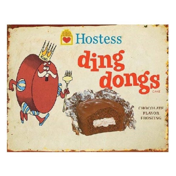Wall Decor | New Hostess Ding Dongs Classic Kitchen Wall Dcor Metal ...